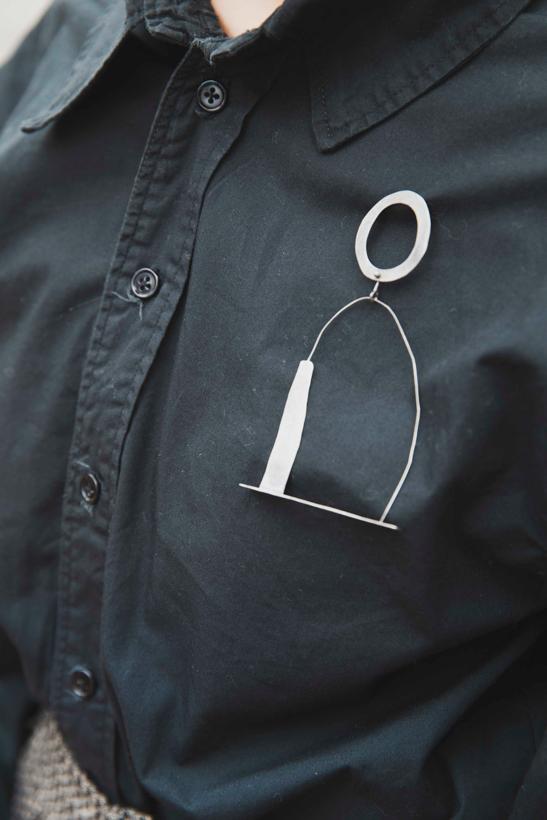 Dangling House Pin Brooch – HiNGE Dept Accessory